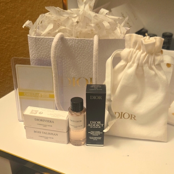 Dior | Bath & Body | Dior Addict Lemon Lip Oil Travel Gift Set | Poshmark